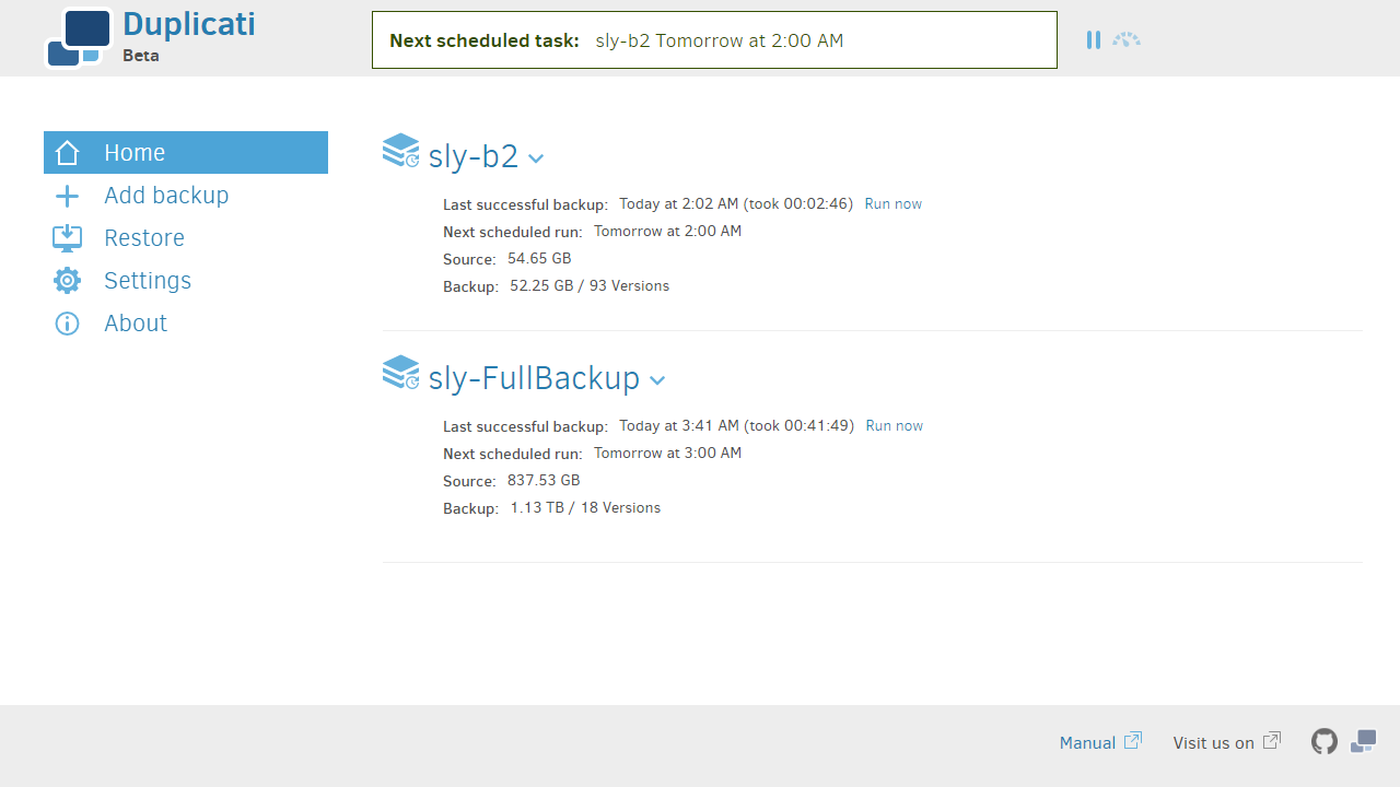 Building your AI playground (Part 4) – Duplicati and MinIO - Quick Inference